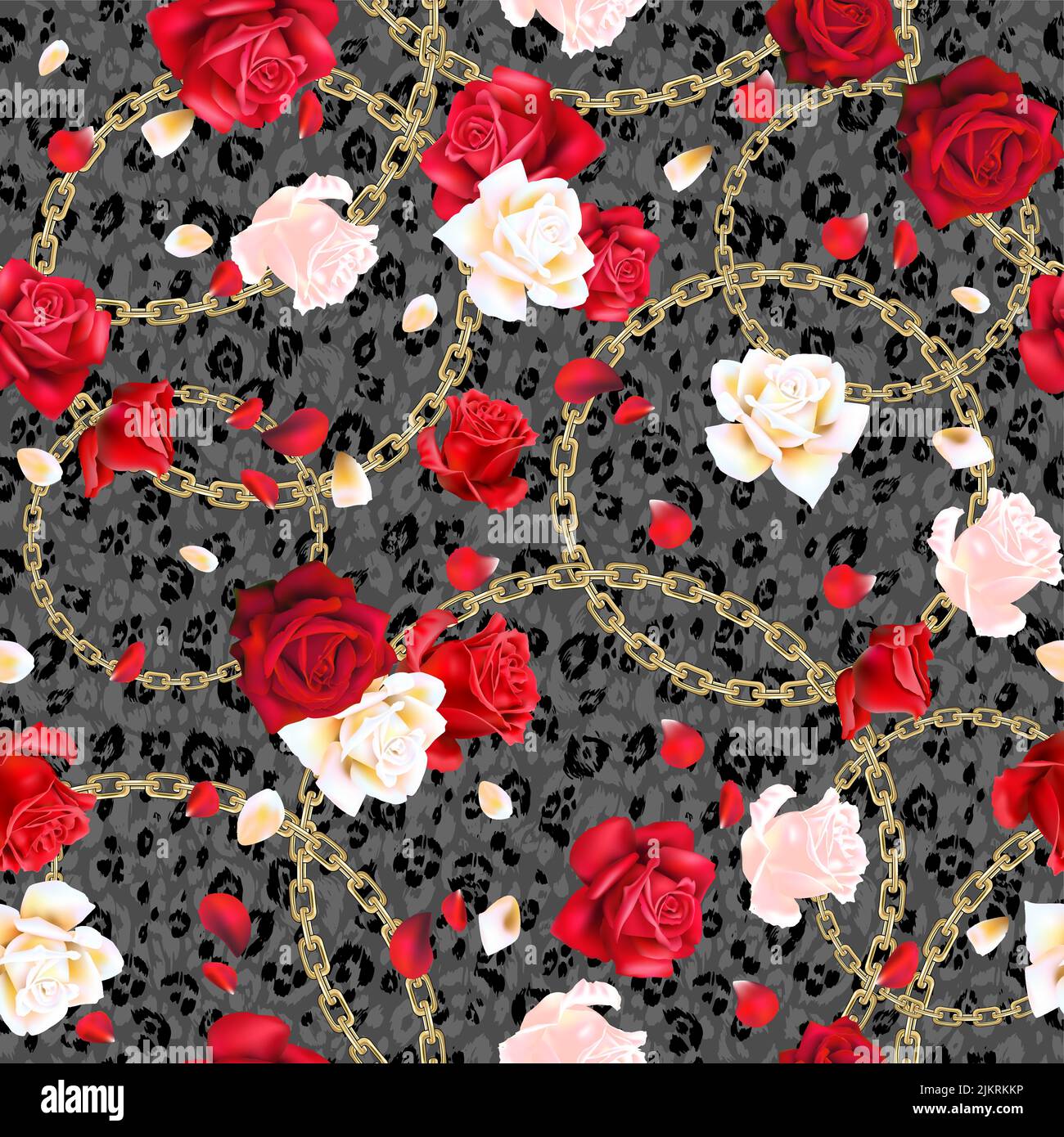 Flower chains Stock Vector Images - Alamy