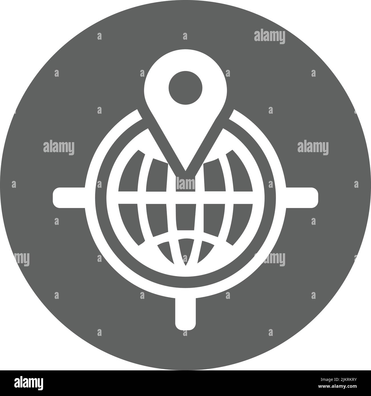 Geo targeting icon Stock Vector Images - Alamy