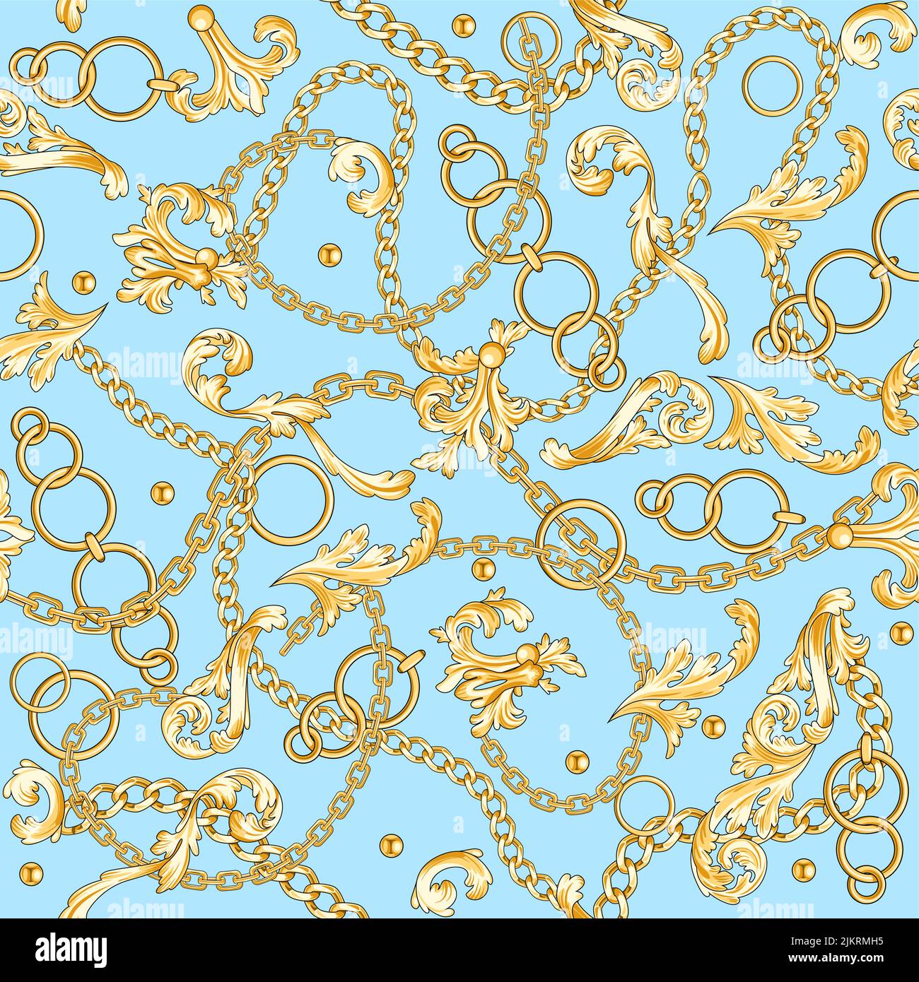 Gold chains Stock Vector Images - Alamy