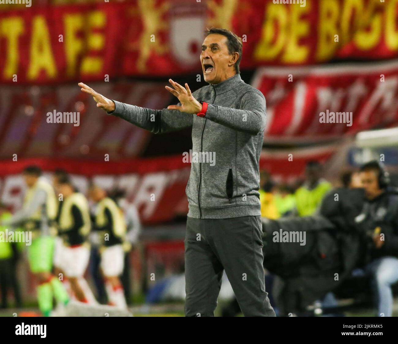 August 2, 2022: Alexandre Guimaraes, coach of America de Cali in the ...