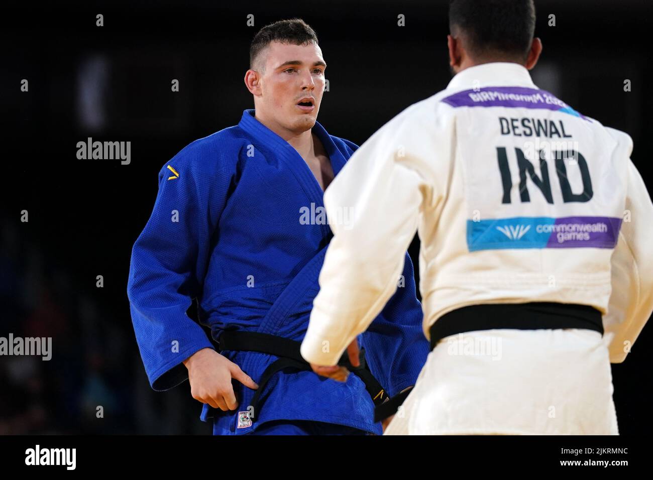 England's Harry Lovell-Hewitt in the Men's -100 kg quarter-final at ...
