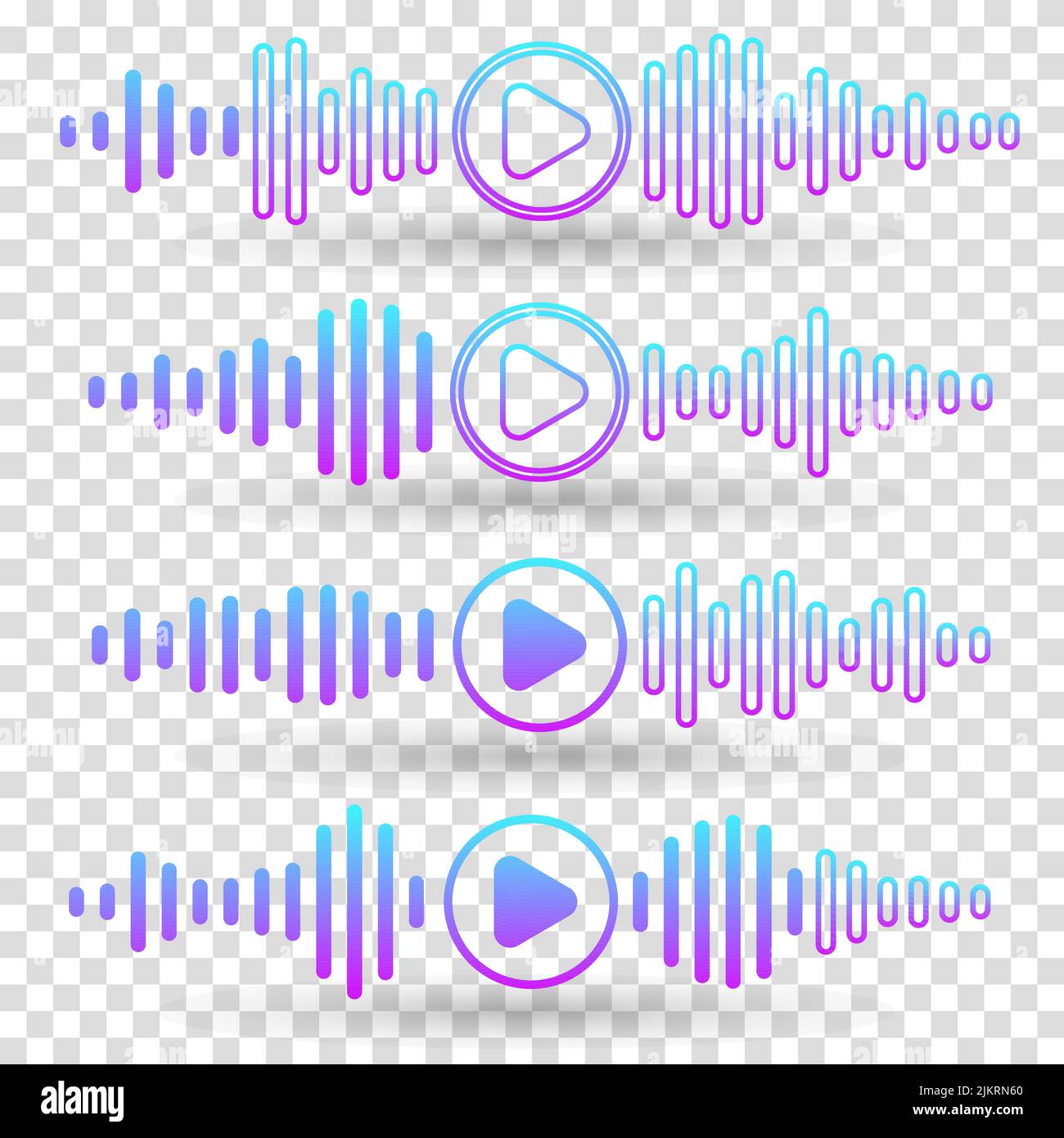 Set waves of the equalizer on white background. EQ Vector Illustration Stock Vector Image & Art ...