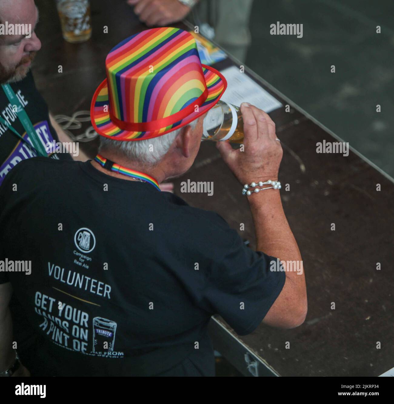 London UK 03 August 2022 Pie eye, Organised by CAMRA, The Great British ...