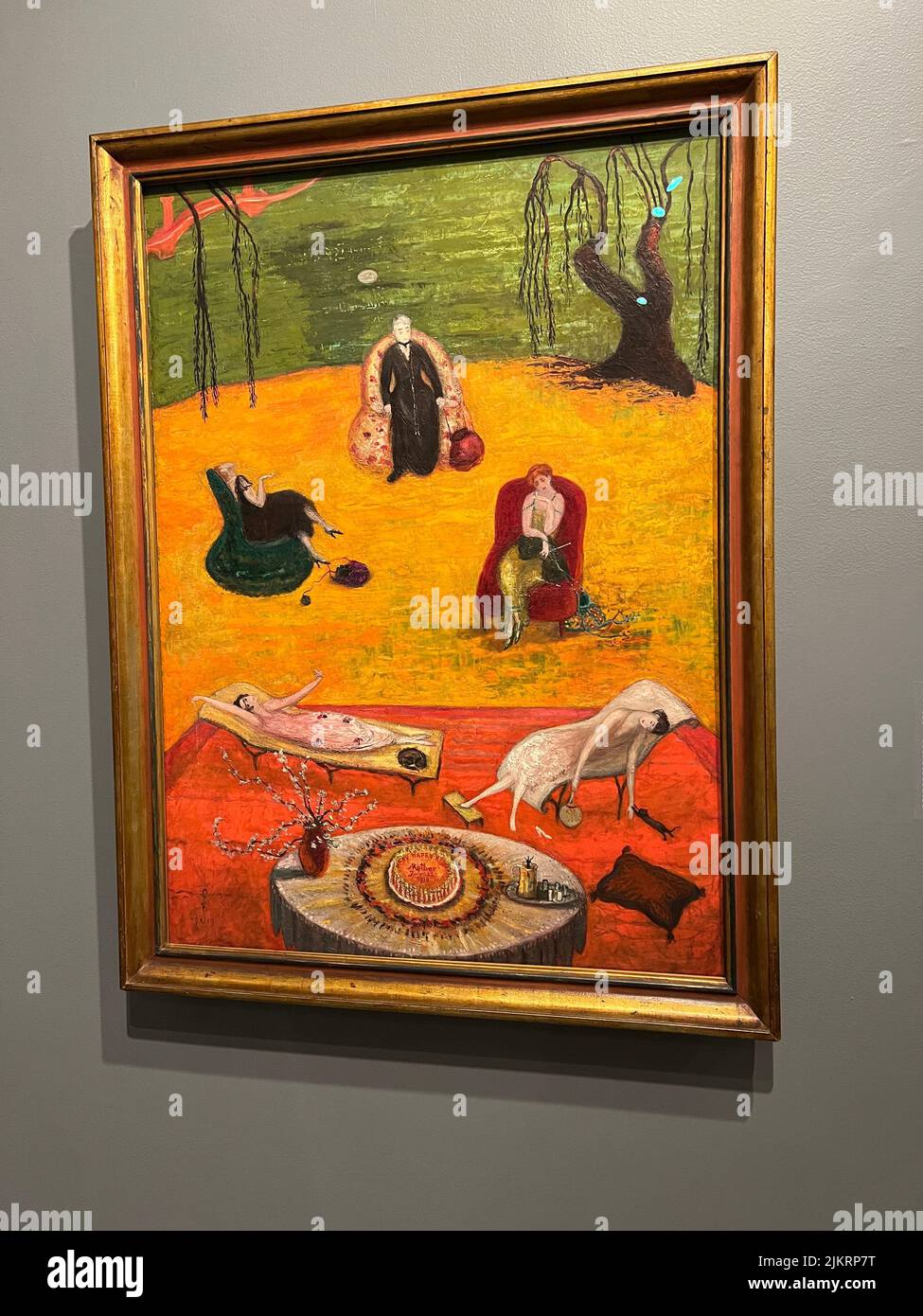 Florine stettheimer painting hi-res stock photography and images - Alamy