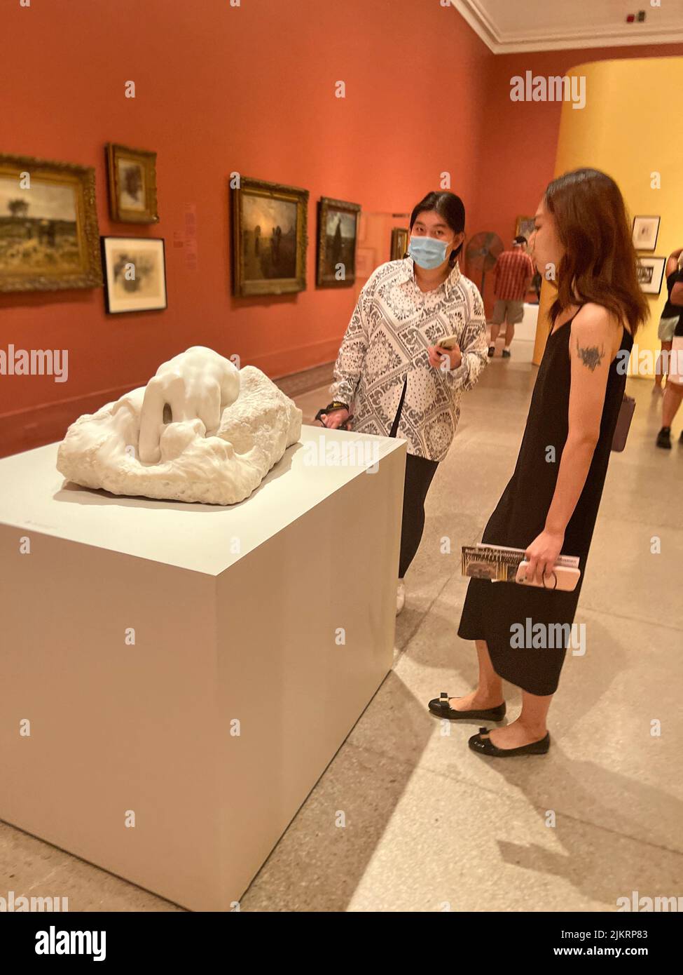 August Rodin, 1903, Marble, Brooklyn Museum: This sculpture depicts one ...