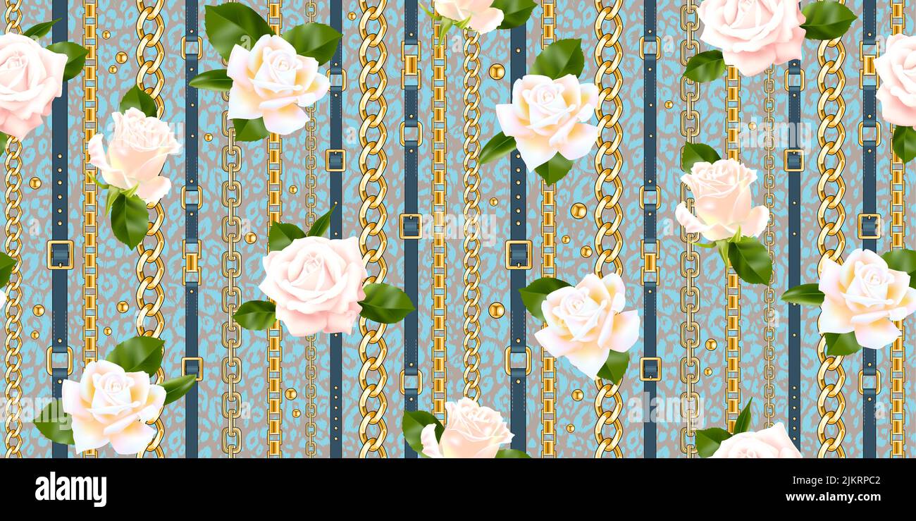 Blue leopard print scarf hi-res stock photography and images - Alamy