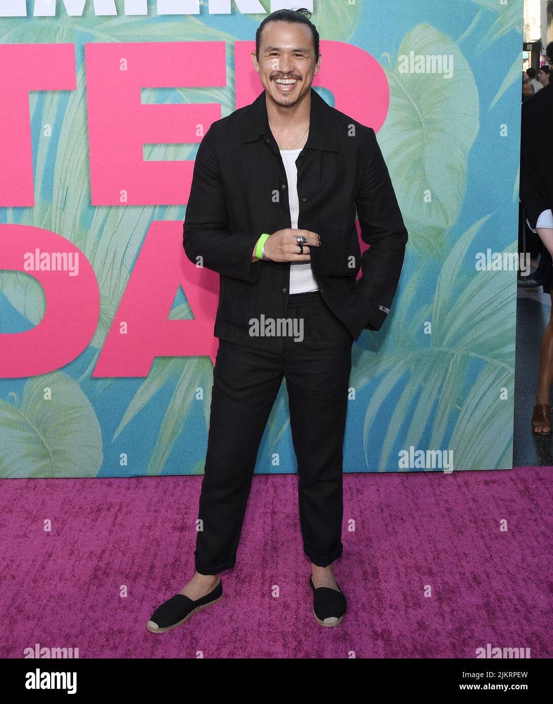 Los Angeles, USA. 02nd Aug, 2022. Alexander Hodge arrives at the ...