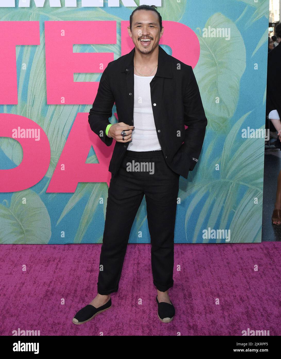 Los Angeles, USA. 02nd Aug, 2022. Alexander Hodge arrives at the ...