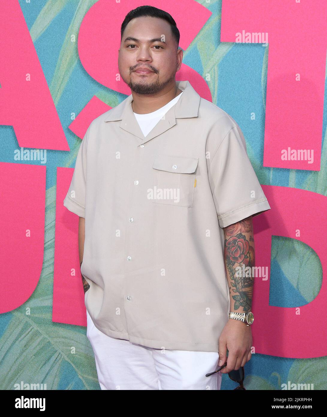 Los Angeles, USA. 02nd Aug, 2022. Jeff Bernat arrives at the Universal ...