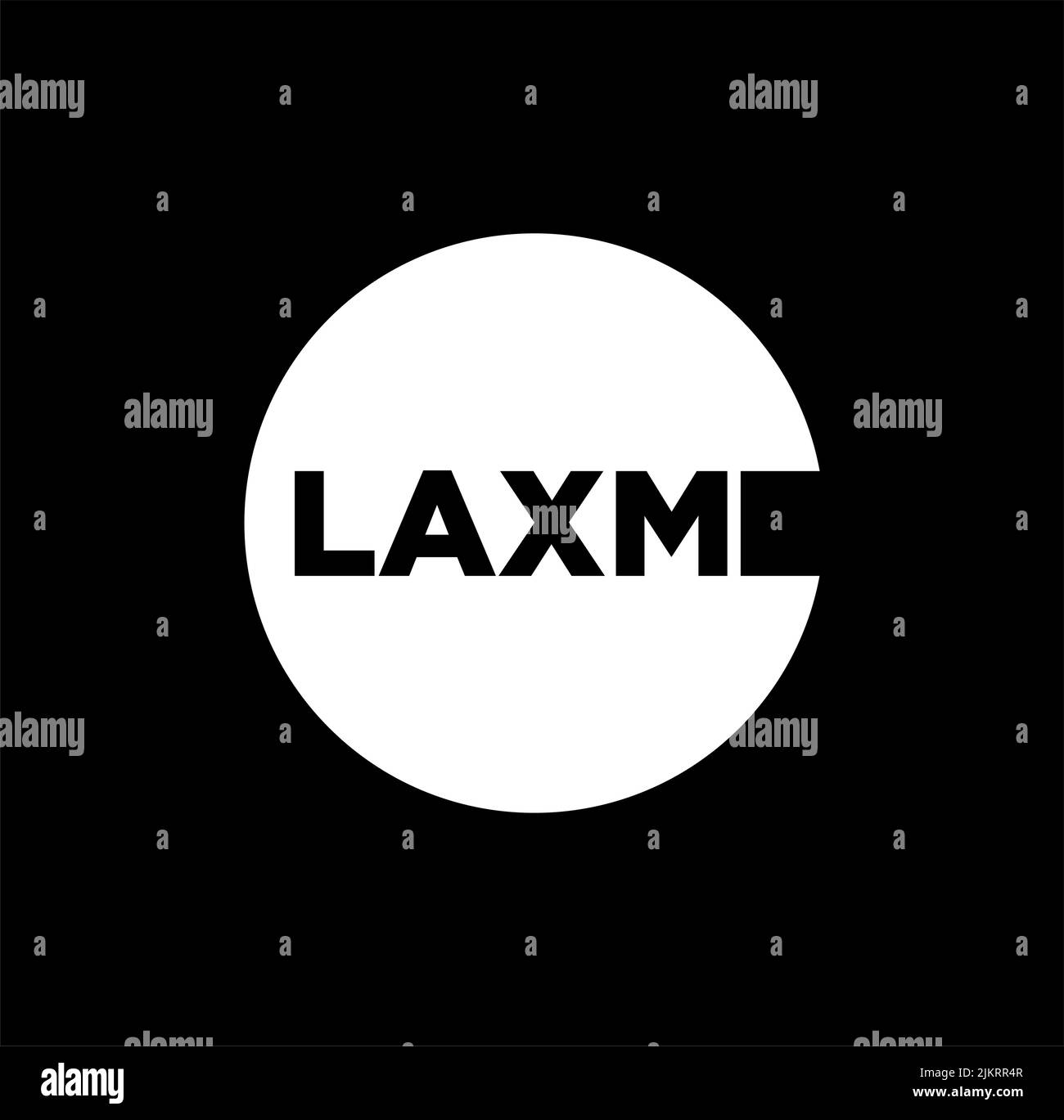 An illustration of letters inside a box on a blue background - a logo ...