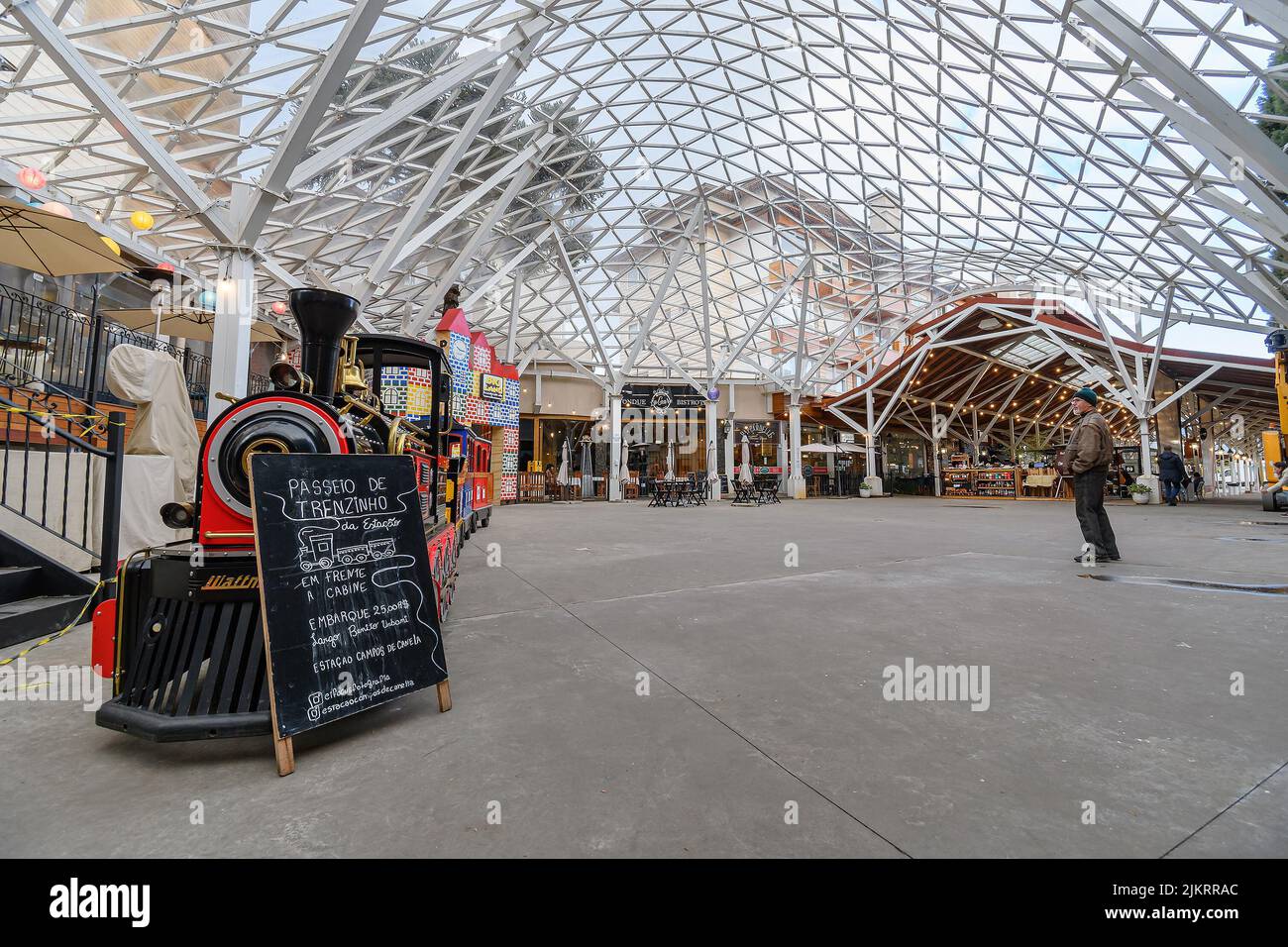 Canela, RS, Brazil - May 19, 2022: architectural details of the indoors ...