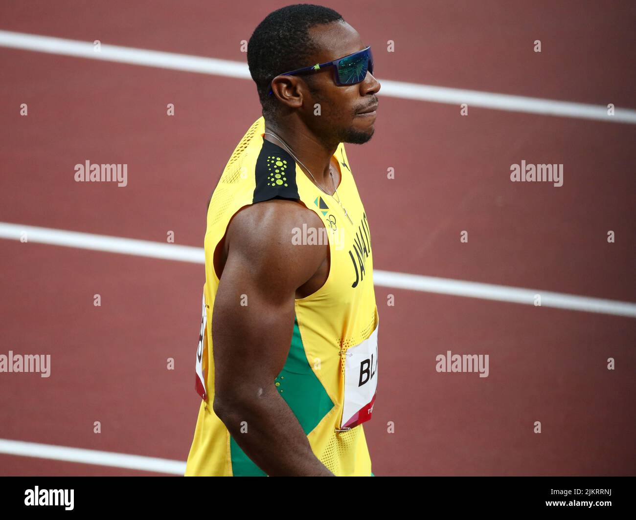 August 01st, 2021 - Tokyo, Japan: Yohan Blake of Jamaica finishes sixth ...