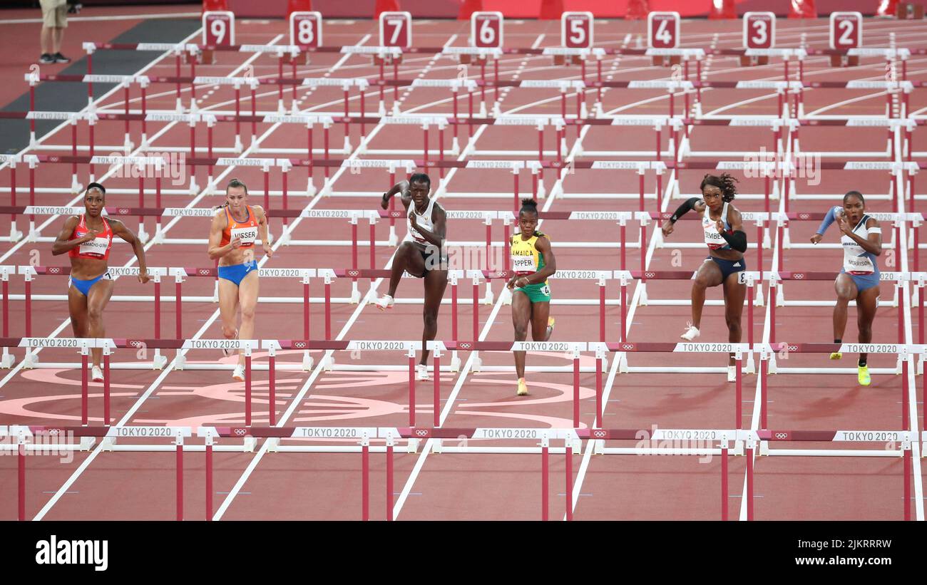 August 01st, 2021 - Tokyo, Japan: Jasmine Camacho-Quinn of Puerto Rico ...