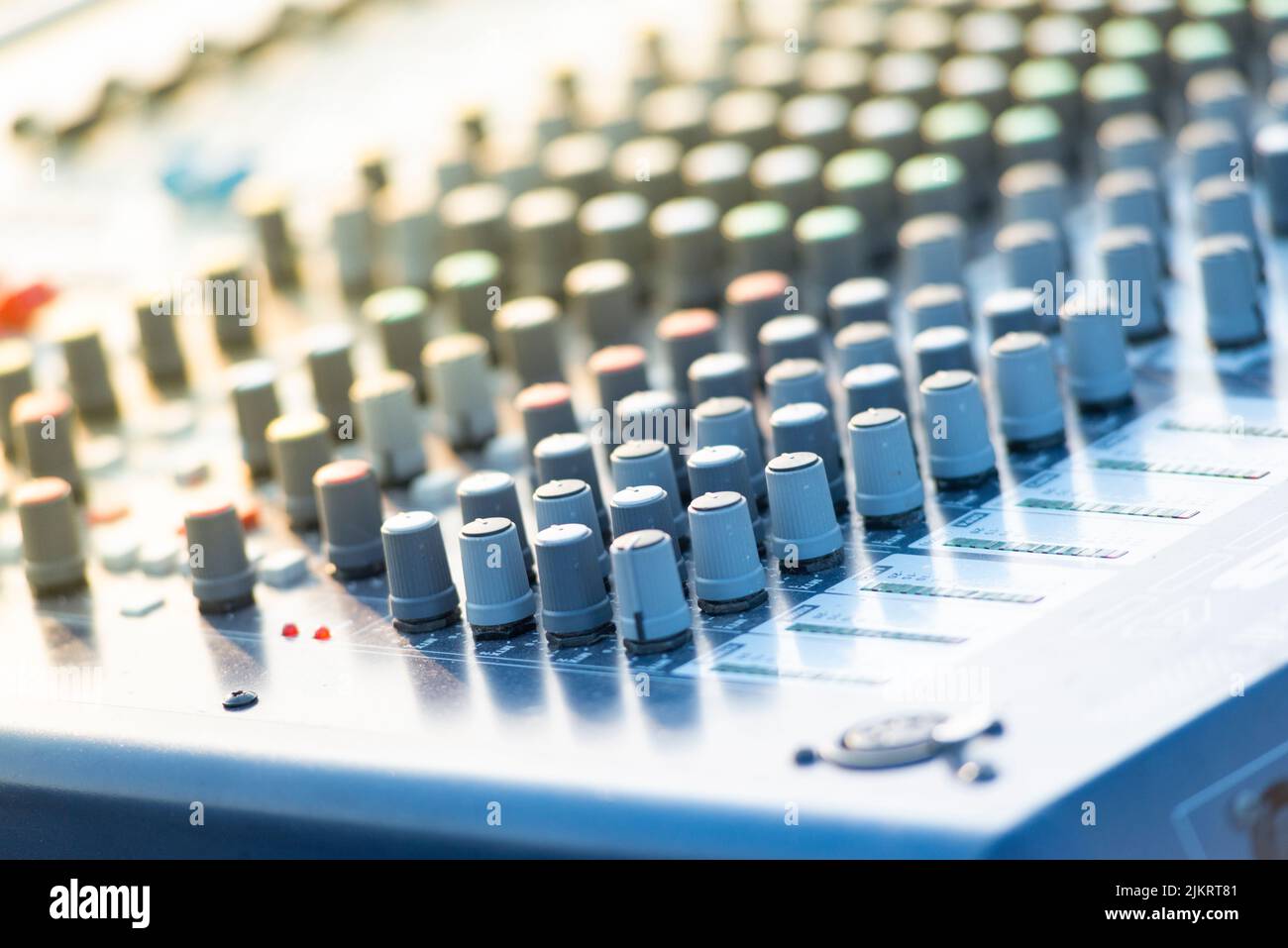 Audio Mixing Console, Sound Mixer Stock Photo - Alamy