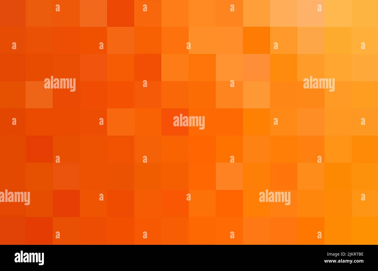 Orange vector background from squares. The template can be used as a ...