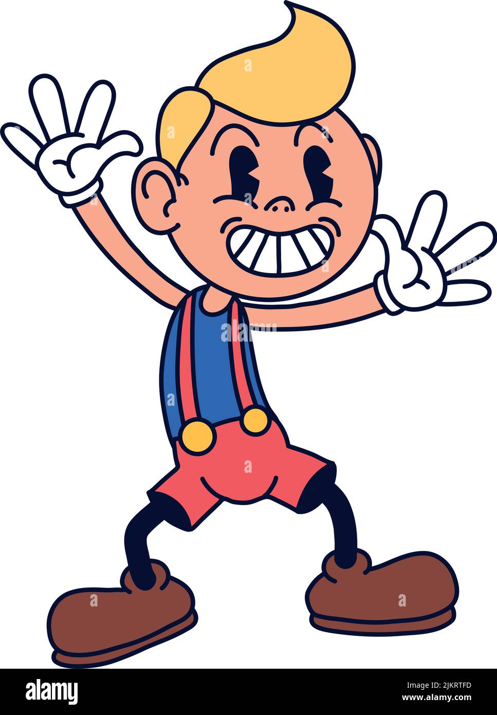 cartoon little boy Stock Vector Image & Art - Alamy
