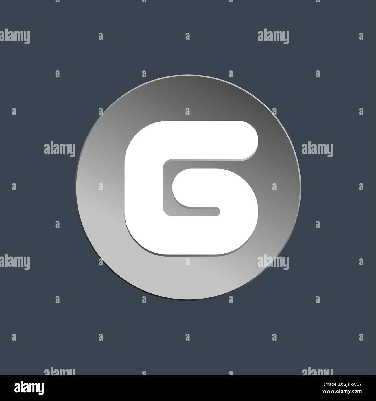 Letter a g design hi-res stock photography and images - Alamy