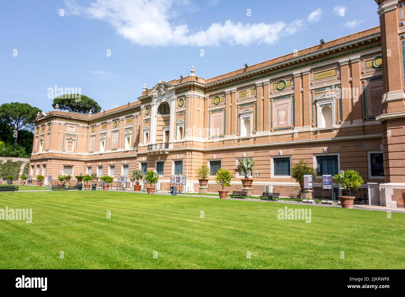 The Pinacoteca Art Gallery in the Vatican Gardens, Rome, Italy Stock Photo - Alamy