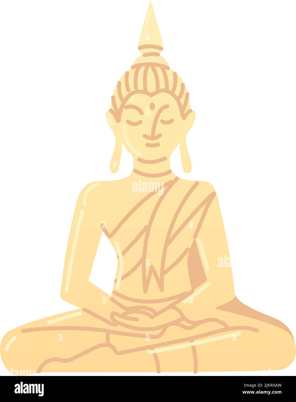 buddha statue icon Stock Vector Image & Art - Alamy
