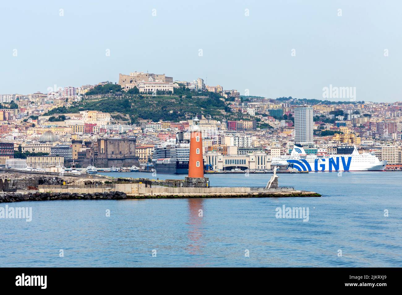 The Port of Naples, Campania, Italy Stock Photo - Alamy