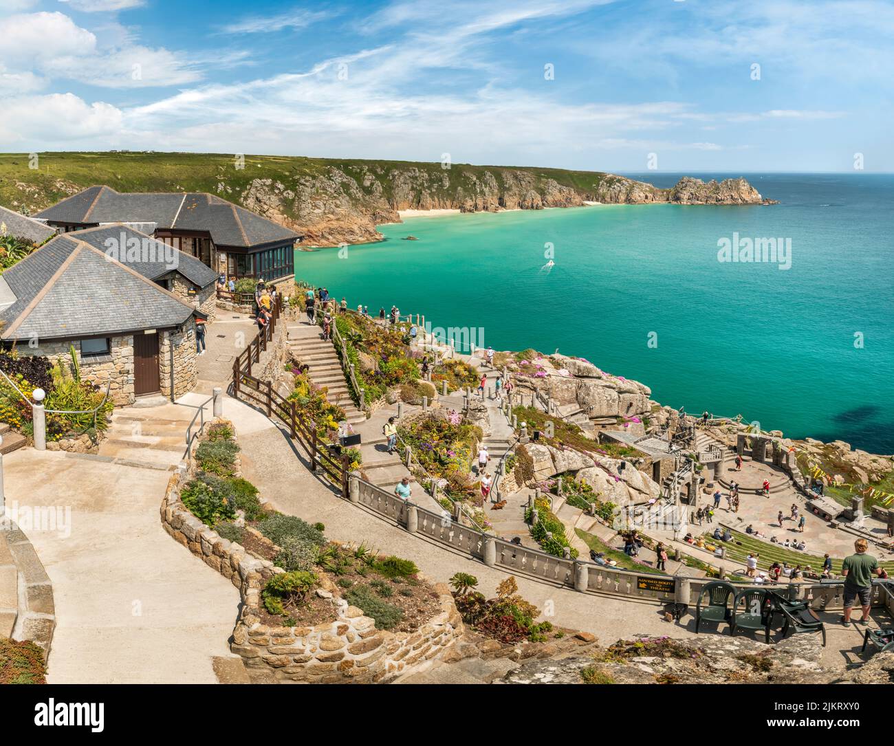 The brainchild of Rowena Cade, The Minack Theatre is an open-air ...