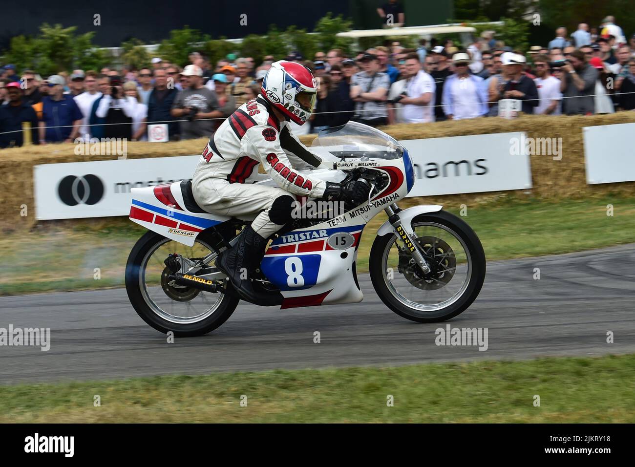 Charlie Williams, Maxton Yamaha TZ350, 100 Years of the Ulster Grand ...