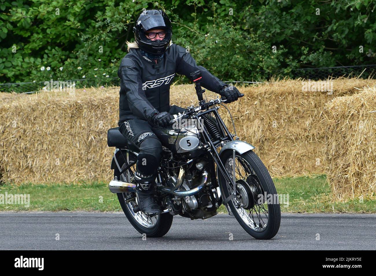 Henry Cole, Vincent Series A HRD Racing Twin, 100 Years of the Ulster ...