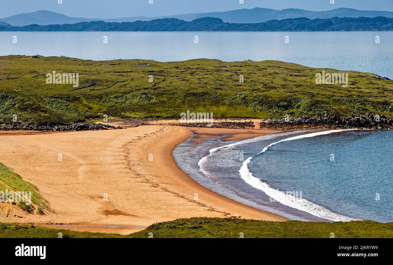 RED POINT BEACH ROSS AND CROMARTY SCOTLAND THE RED SAND BEACH A BLUE ...