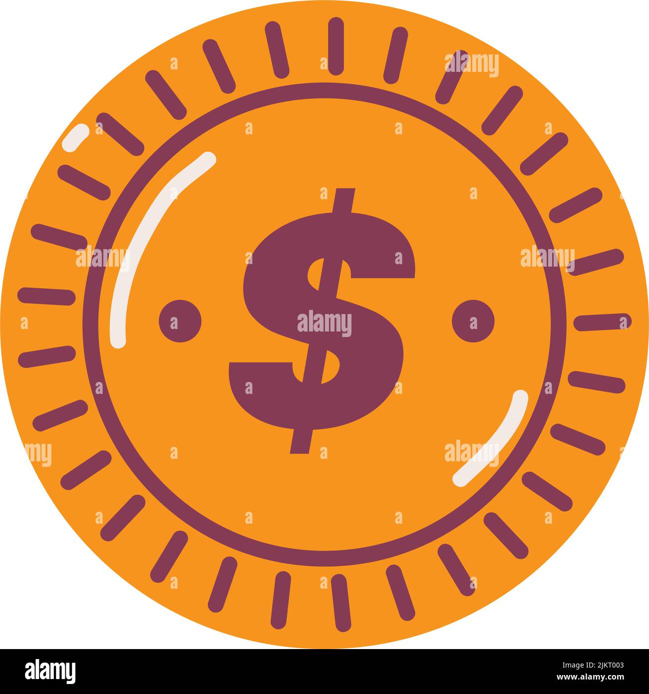money coin icon Stock Vector Image & Art - Alamy