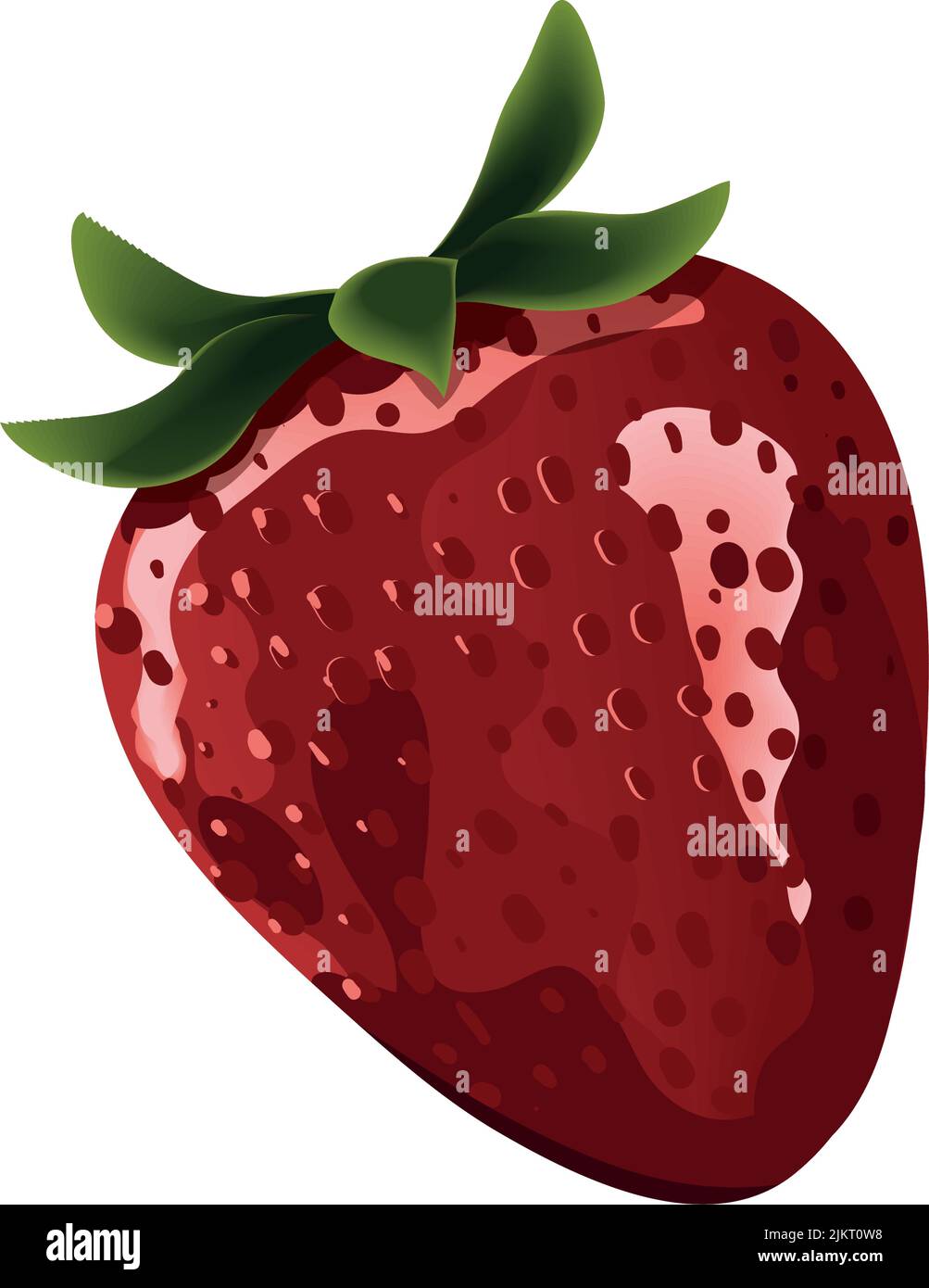 strawberry fruit icon Stock Vector Image & Art - Alamy