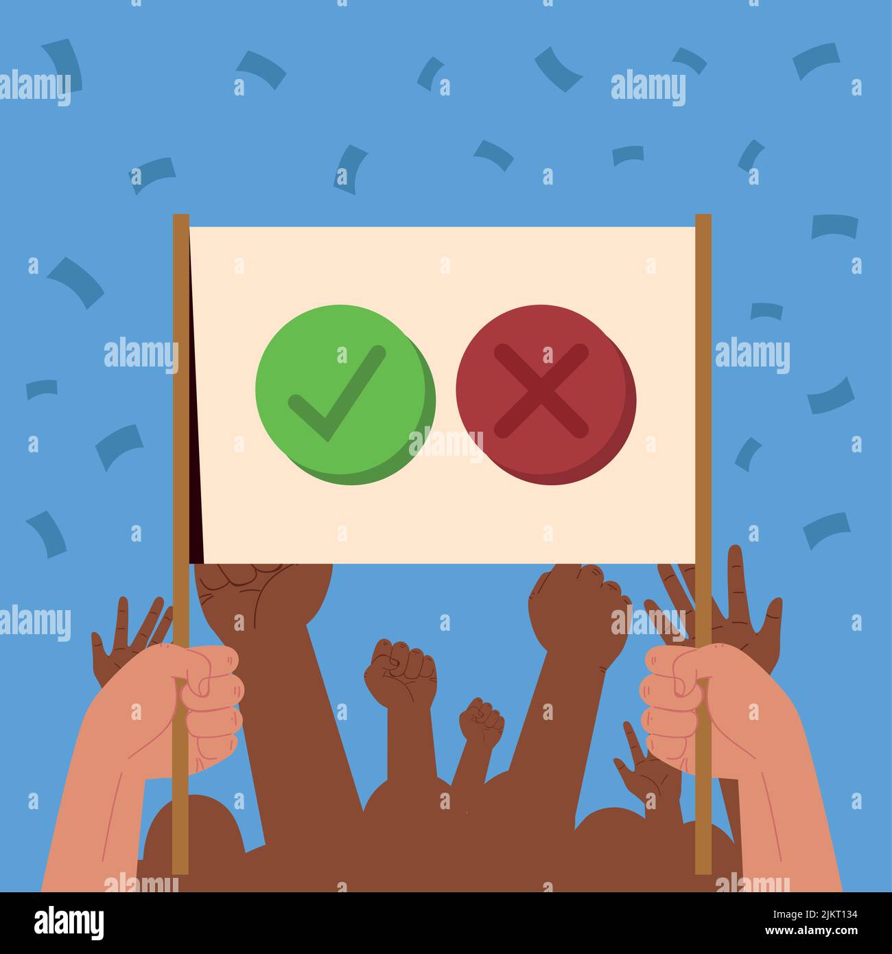 democracy campaign people Stock Vector Image & Art - Alamy