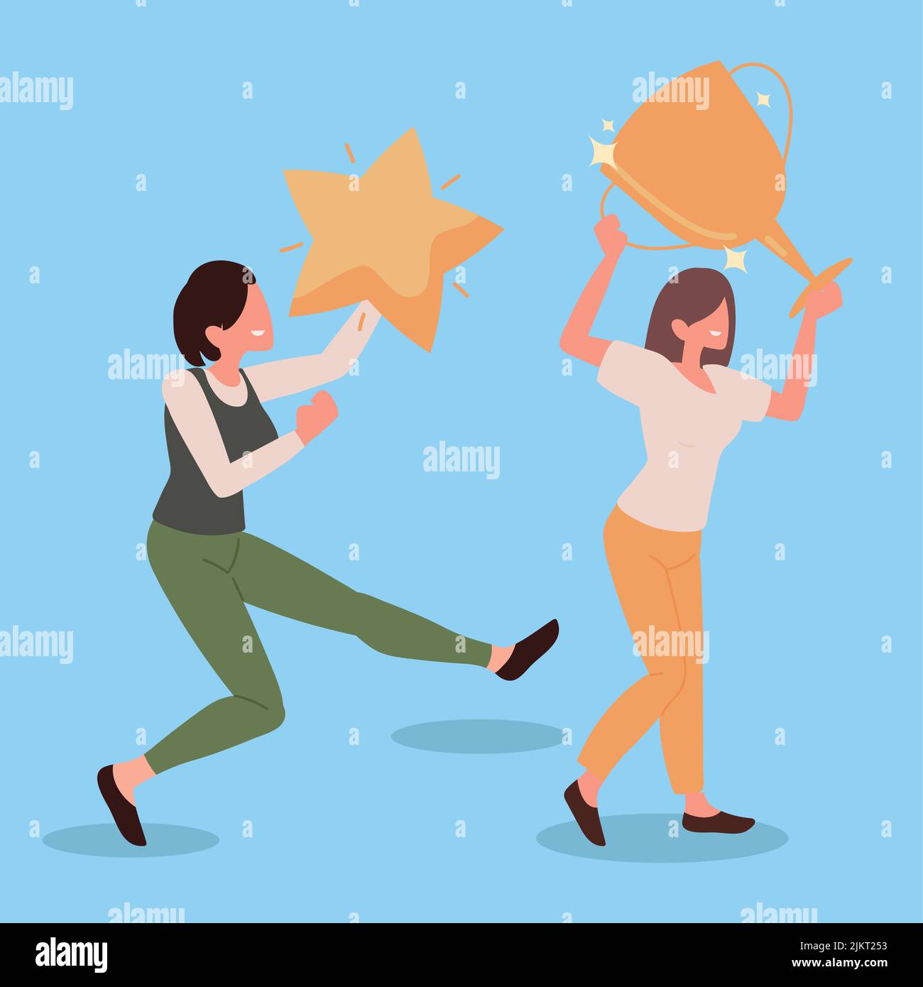 female achievement awards Stock Vector Image & Art - Alamy