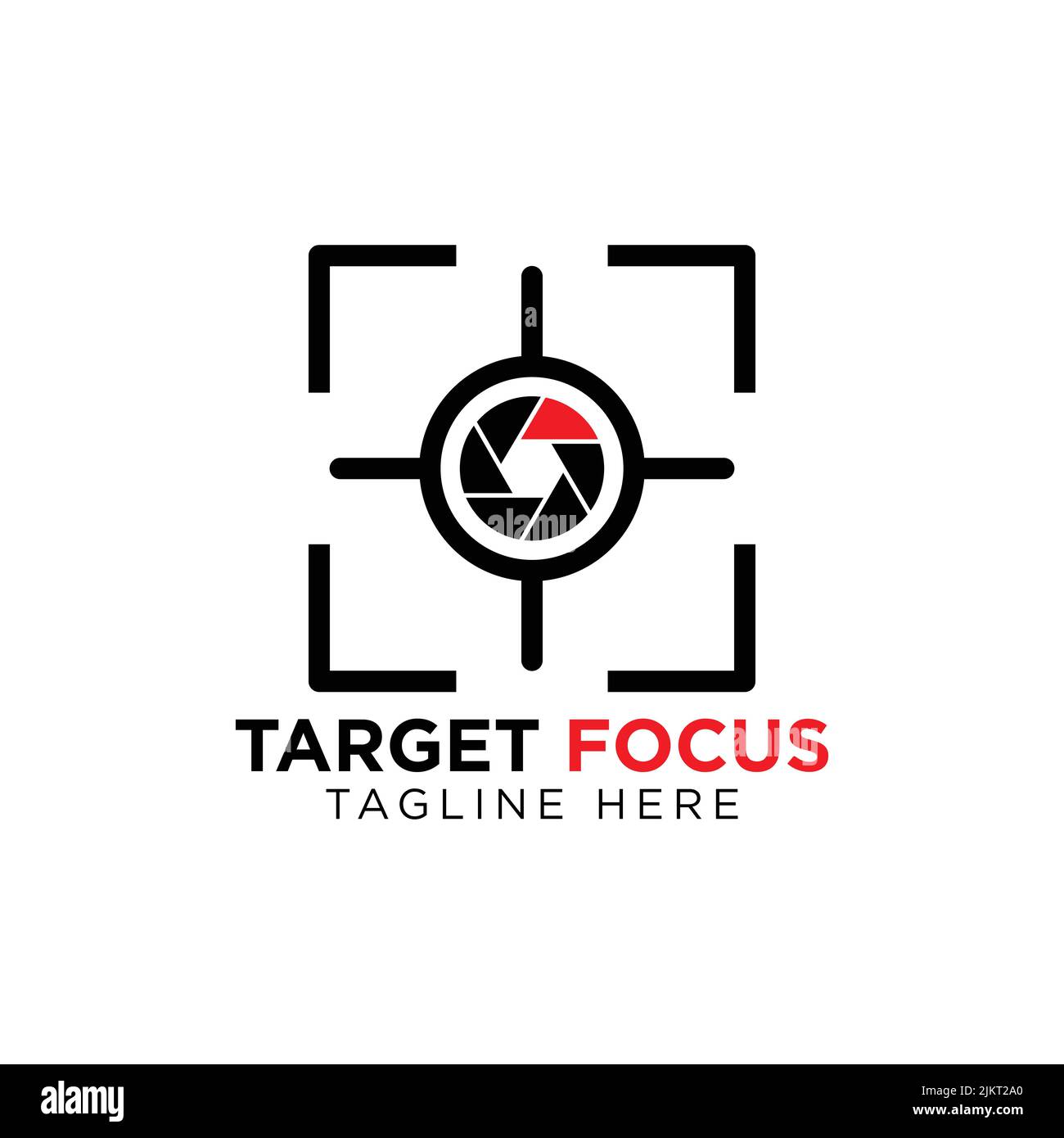 A target, aim, shot, and focus logo template design Stock Vector Image ...