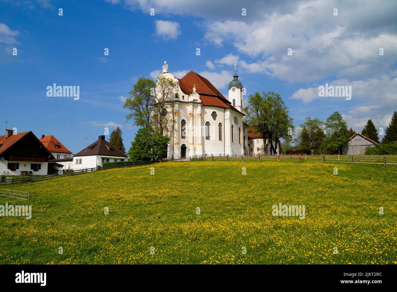 The Pilgrimage Church of Wies (German: Wieskirche) is an oval rococo ...