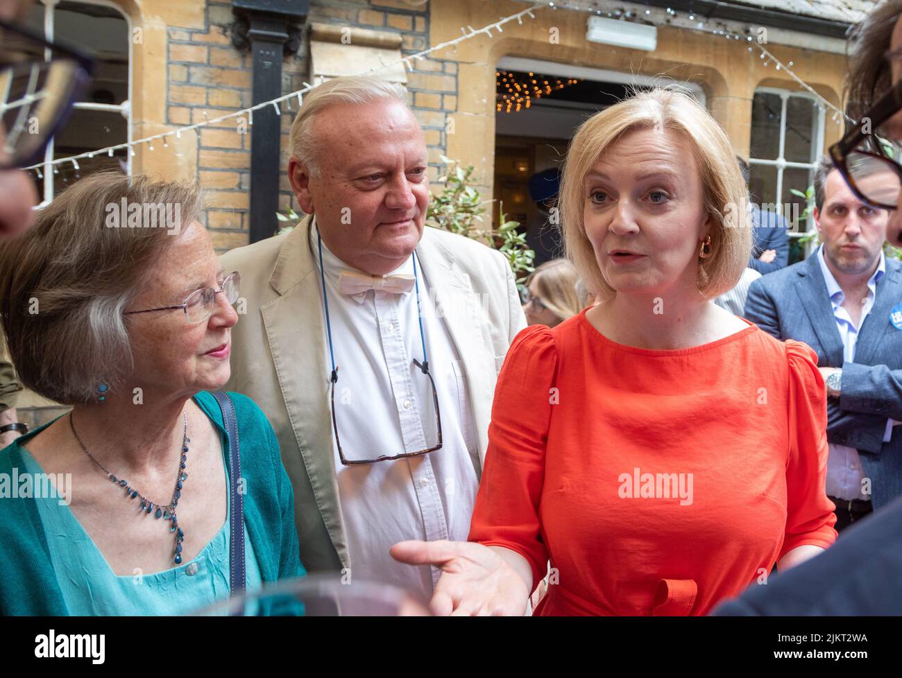 Liz Truss Speaking at the Hustings On the 28th Of July 2022 at The ...