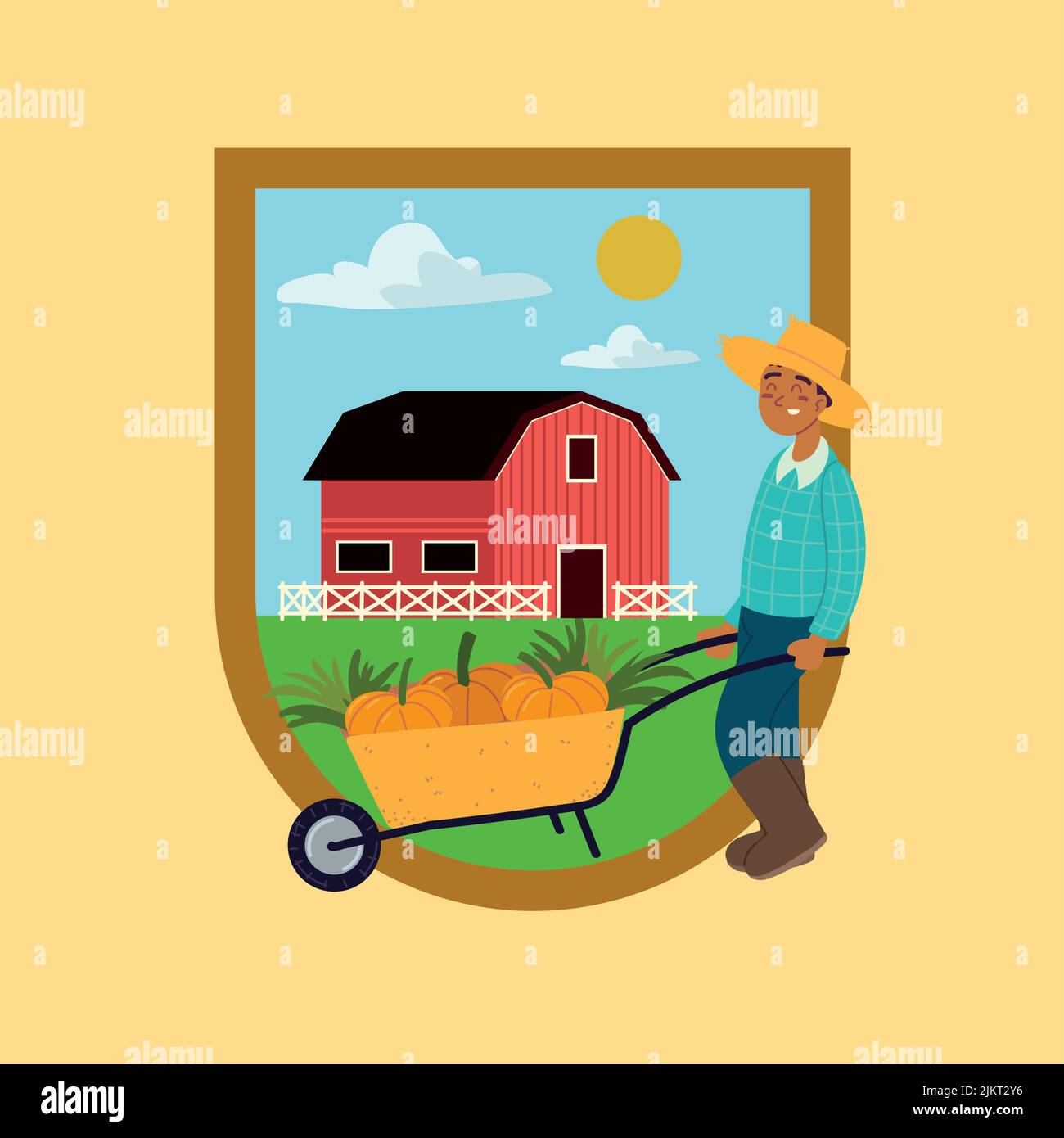 rural label, theme Stock Vector Image & Art - Alamy