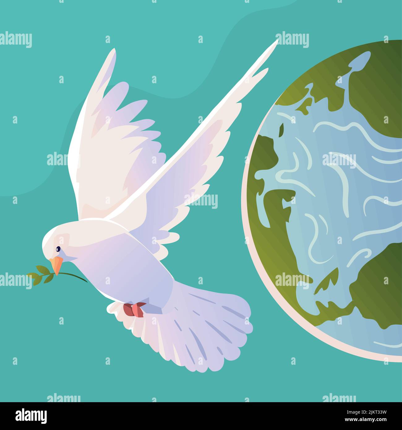 world and peace dove Stock Vector Image & Art - Alamy