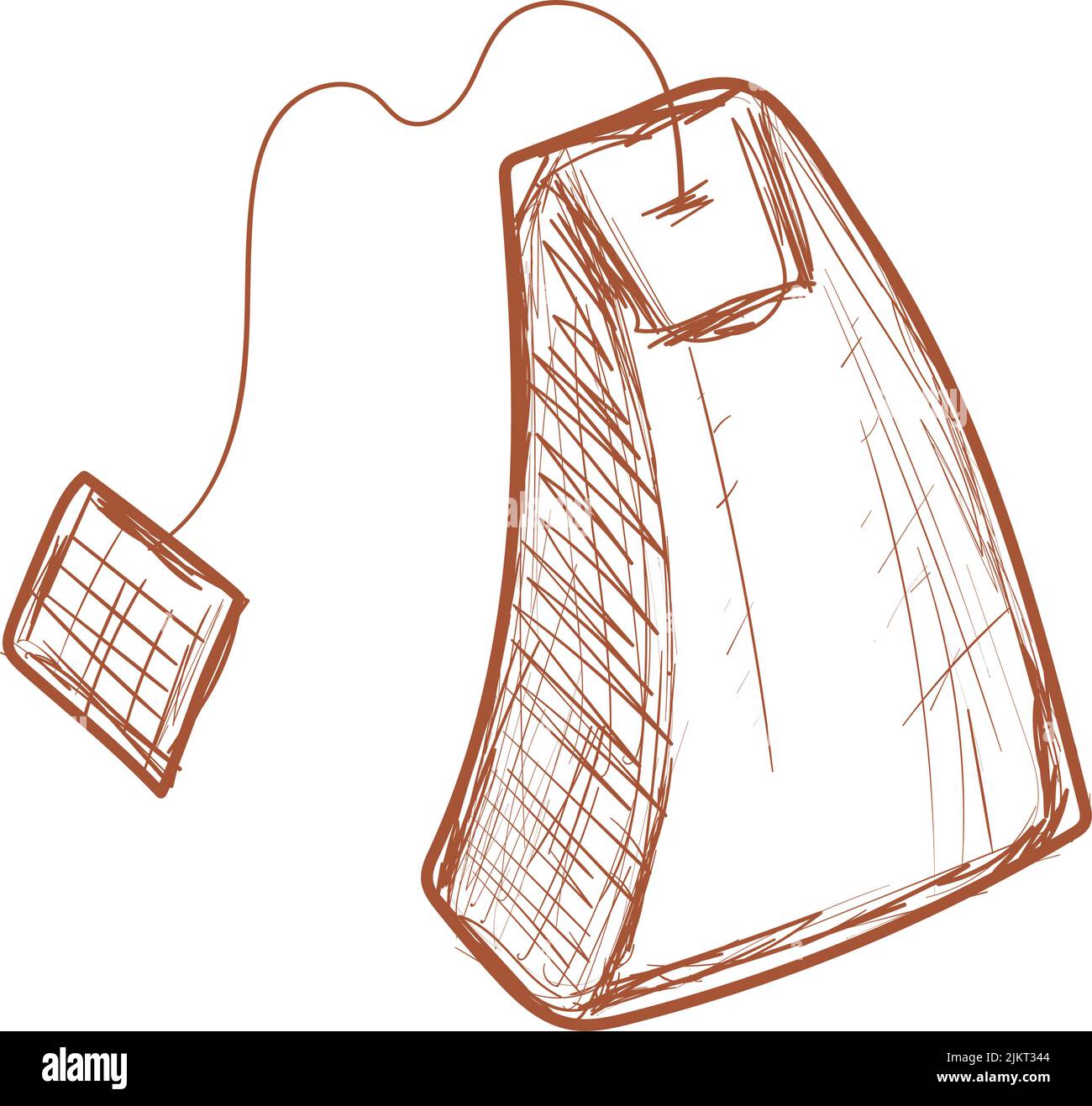 Tea Bag Drawing Tea Bag Drawing — RITA ALAOUI