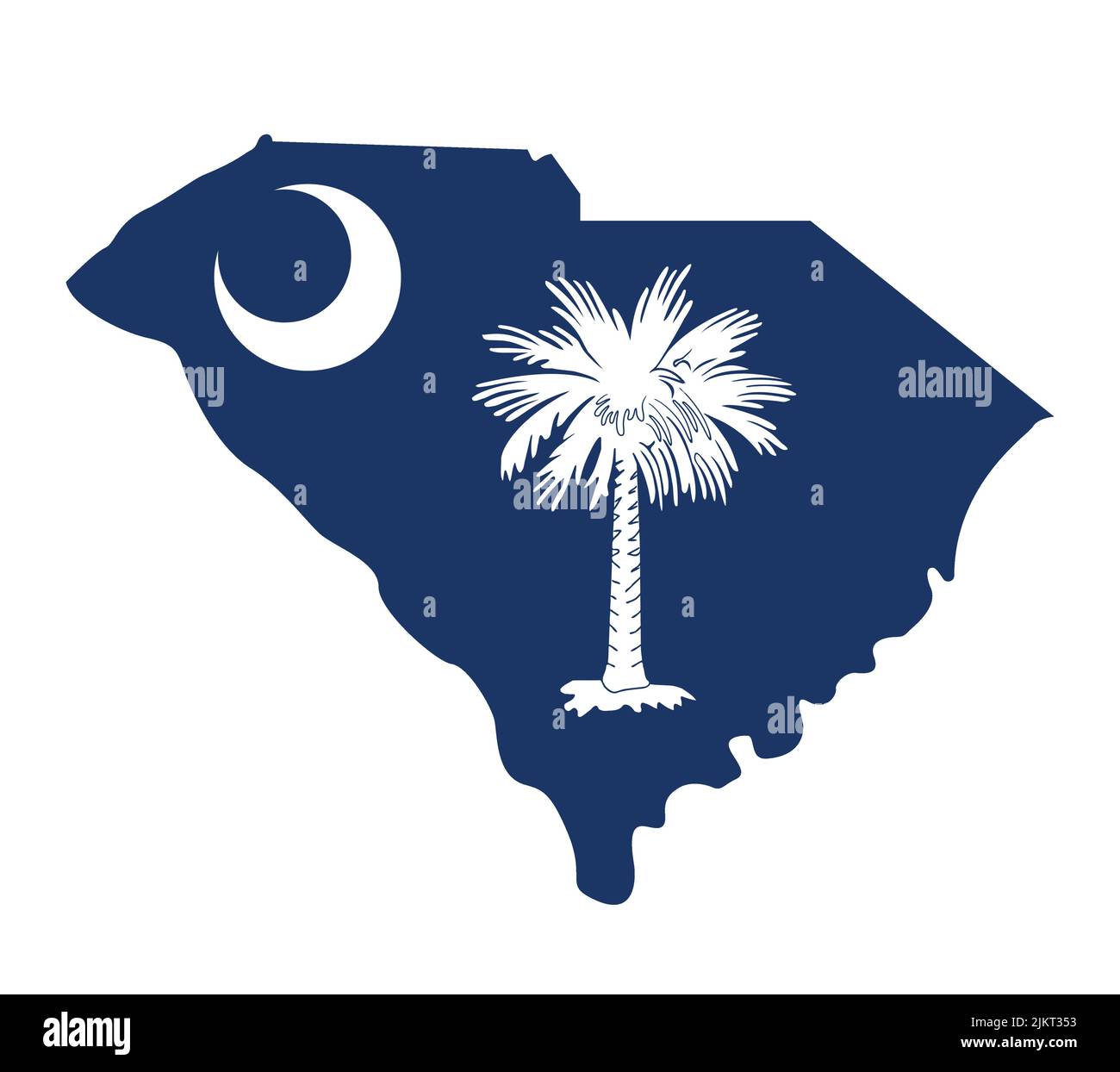 Sc flag Stock Vector Images - Alamy