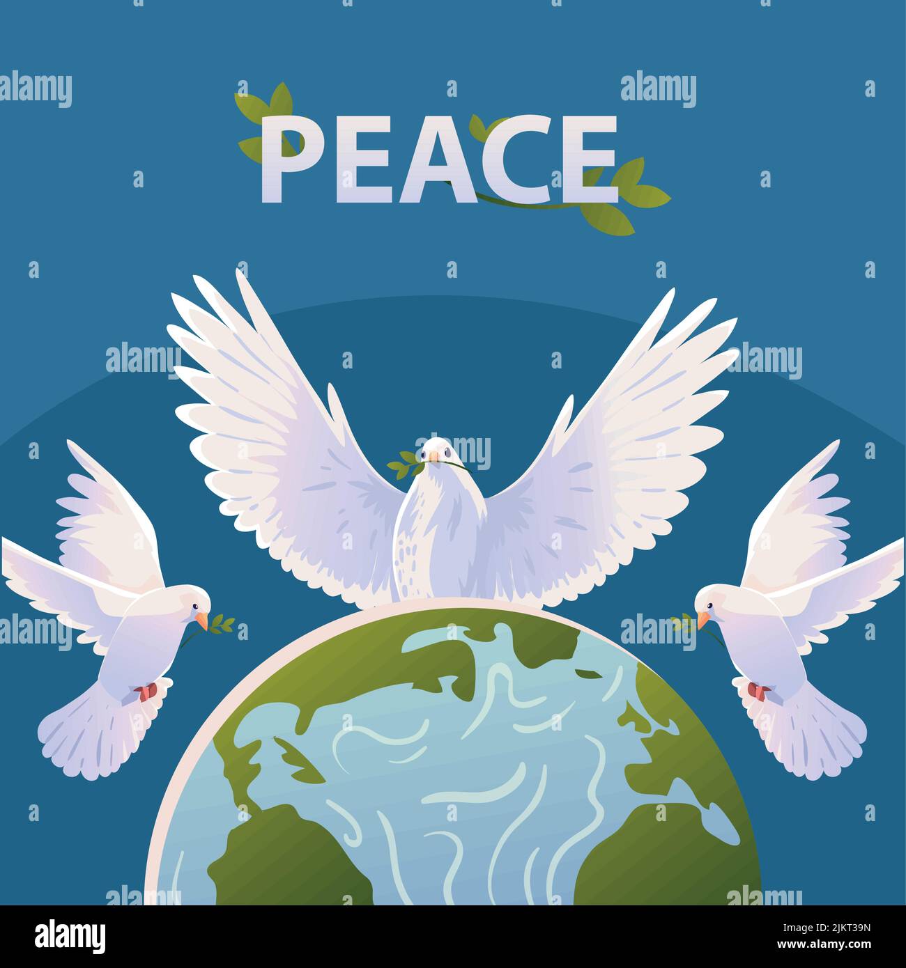 international day of peace banner Stock Vector Image & Art - Alamy