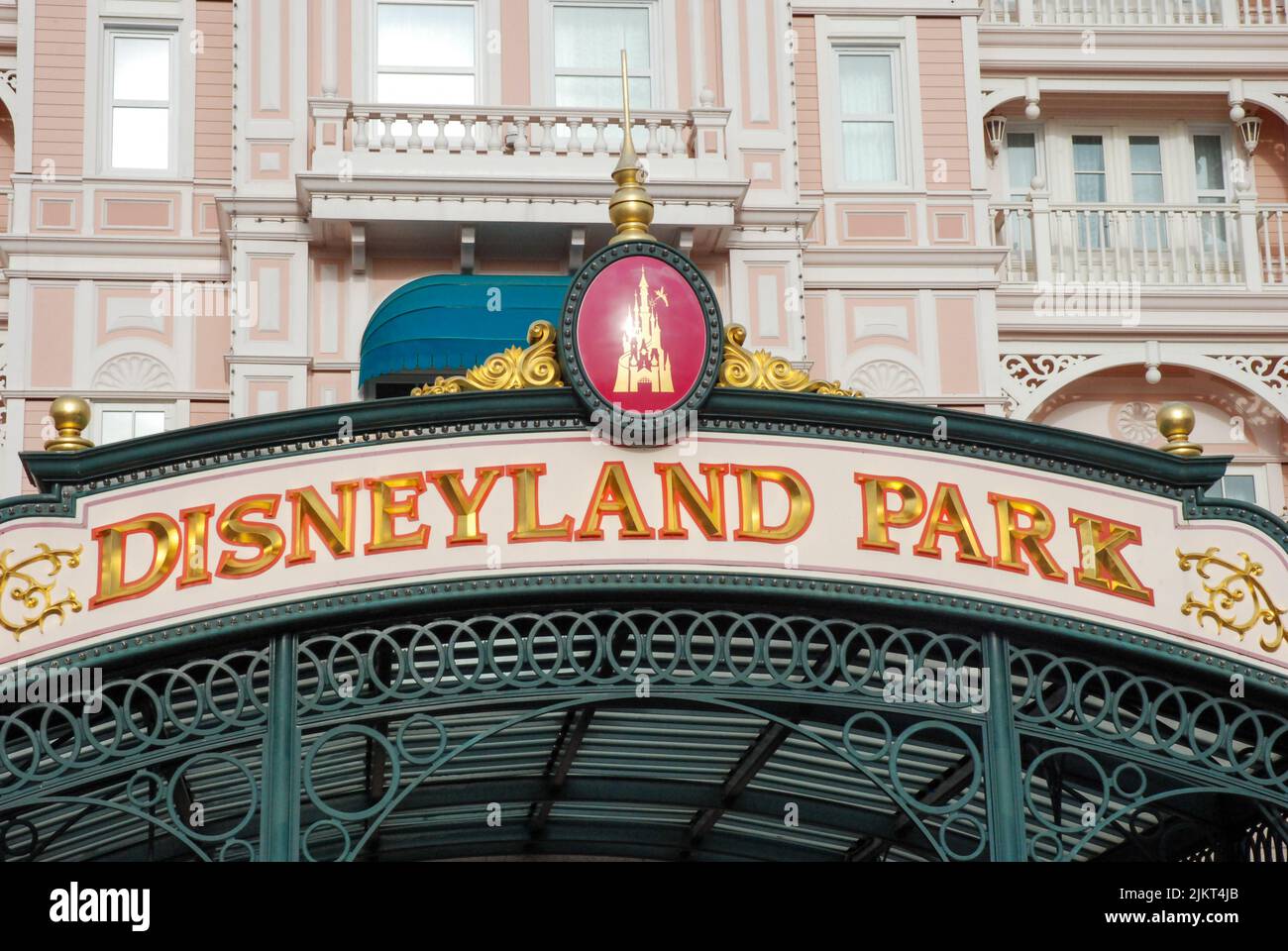 Parade at Disney Land Paris with some famous characters Stock Photo - Alamy