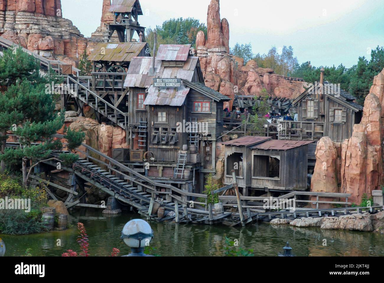 Parade at Disney Land Paris with some famous characters Stock Photo - Alamy