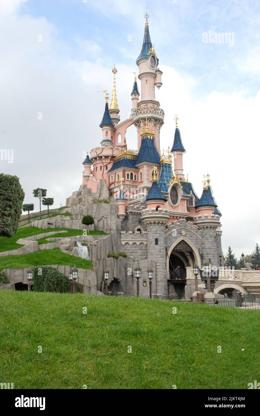 Parade at Disney Land Paris with some famous characters Stock Photo - Alamy
