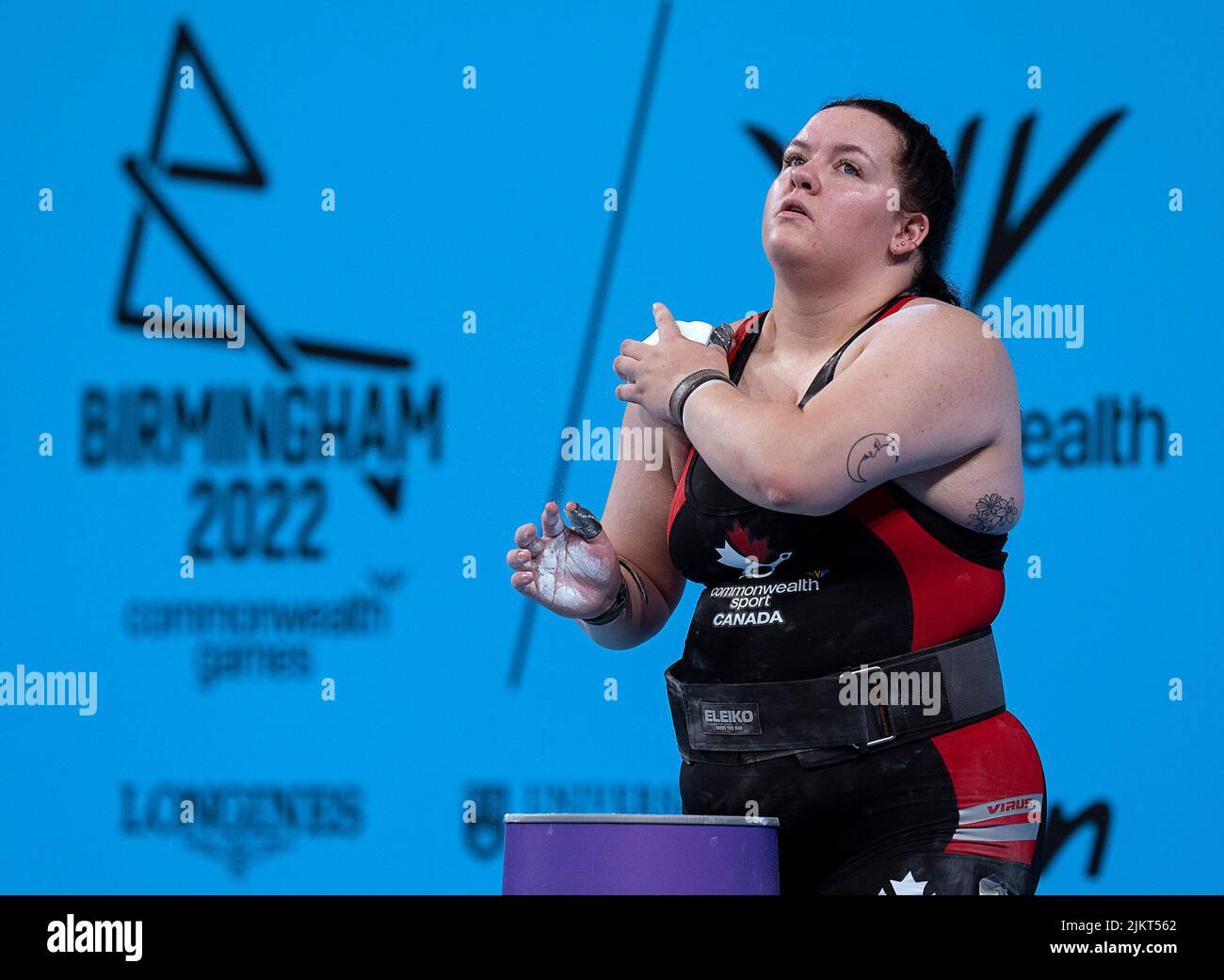 Birmingham, UK. 03rd Aug, 2022. Canada's Emma Friesen from Edmonton ...
