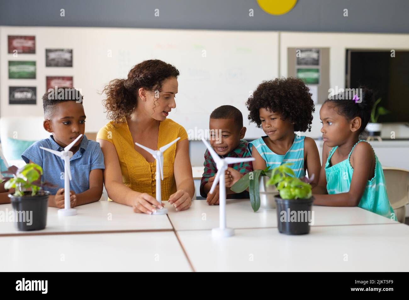 Teaching students windmill hi-res stock photography and images - Alamy