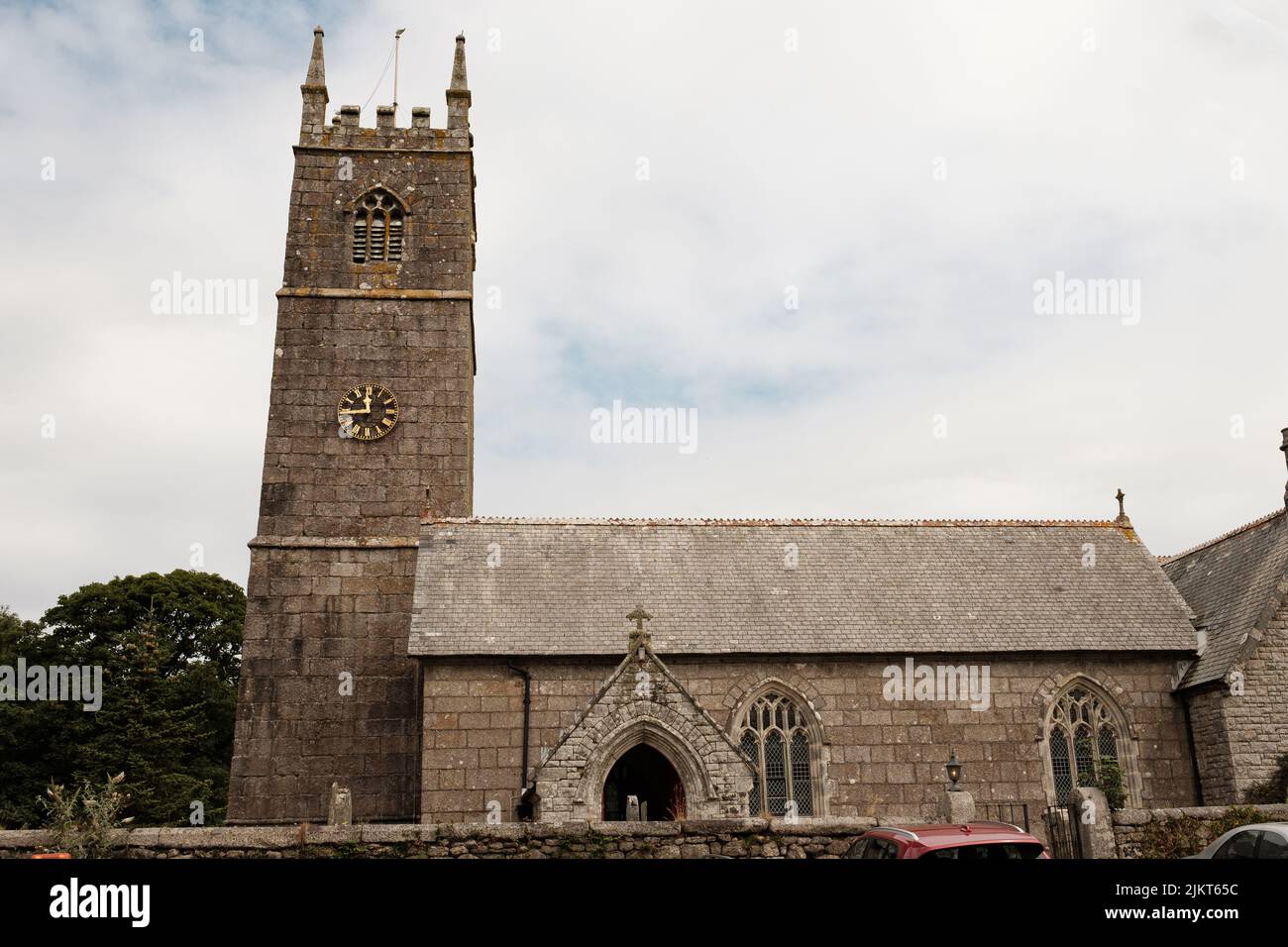 Exterior of St Crewenna (CHURCH OF SAINT CREWEN), Crowan, Cornwall ...