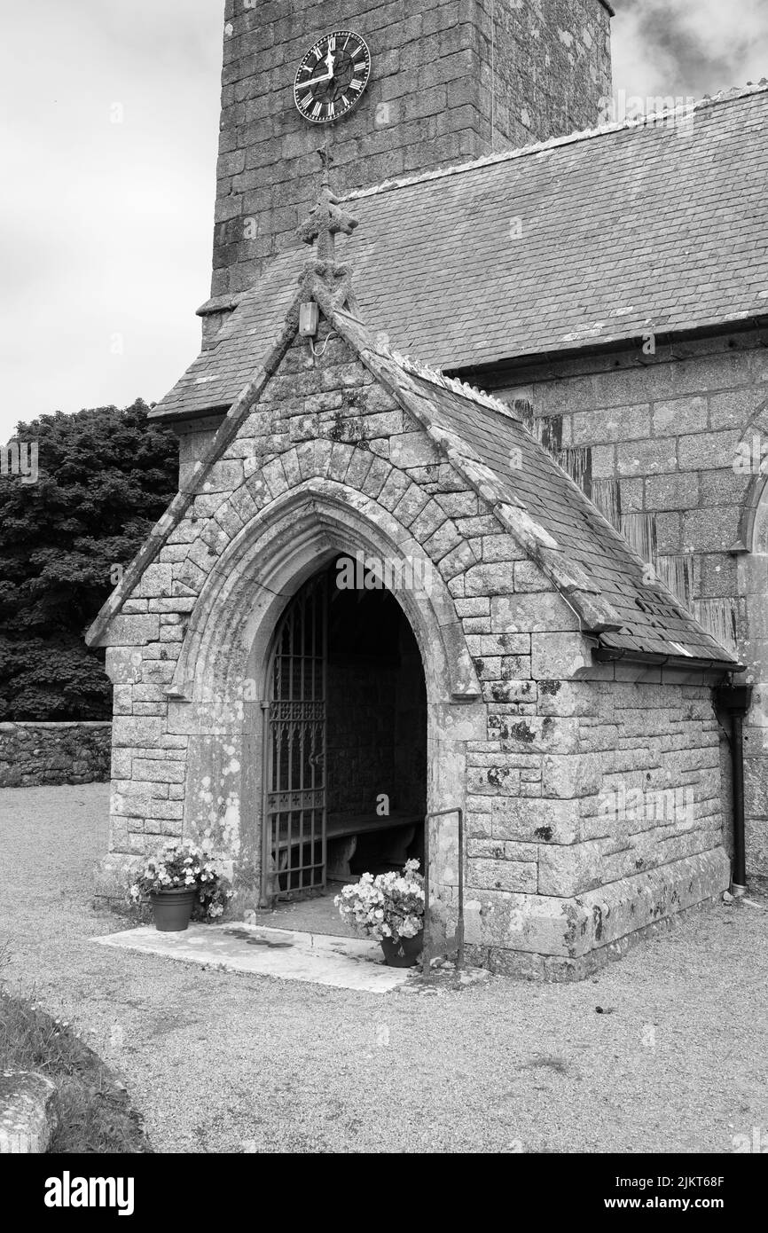 Exterior of St Crewenna (CHURCH OF SAINT CREWEN), Crowan, Cornwall ...