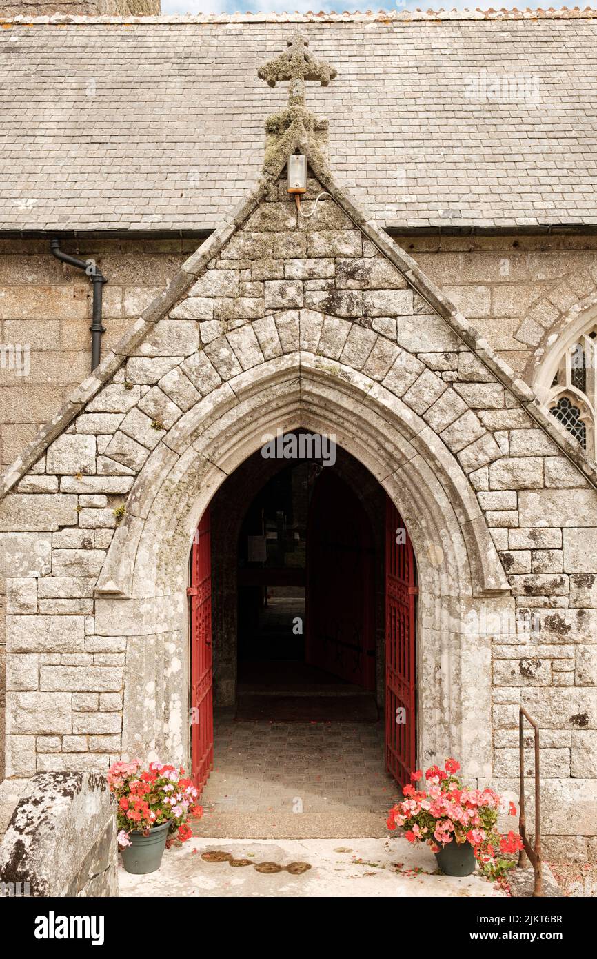 Exterior of St Crewenna (CHURCH OF SAINT CREWEN), Crowan, Cornwall ...