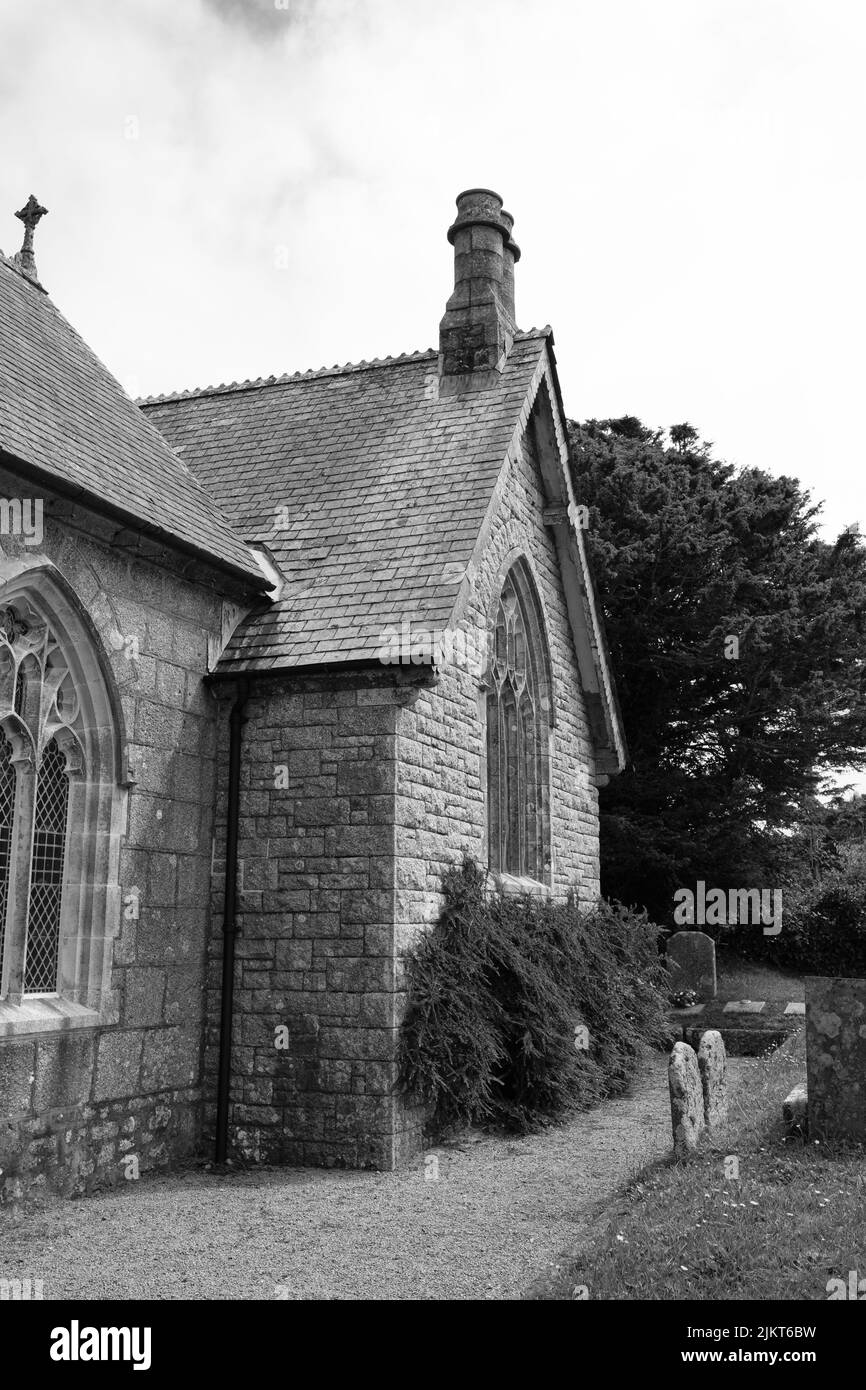 Exterior of St Crewenna (CHURCH OF SAINT CREWEN), Crowan, Cornwall ...
