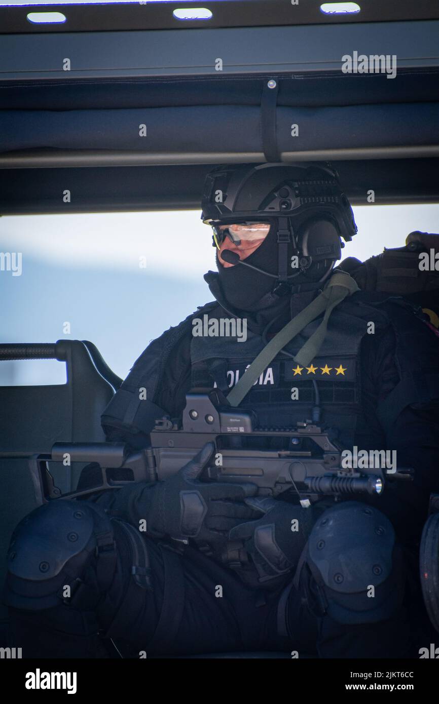 NATO Days, Ostrava, Czech Republic. September 22nd, 2019 Special Police ...